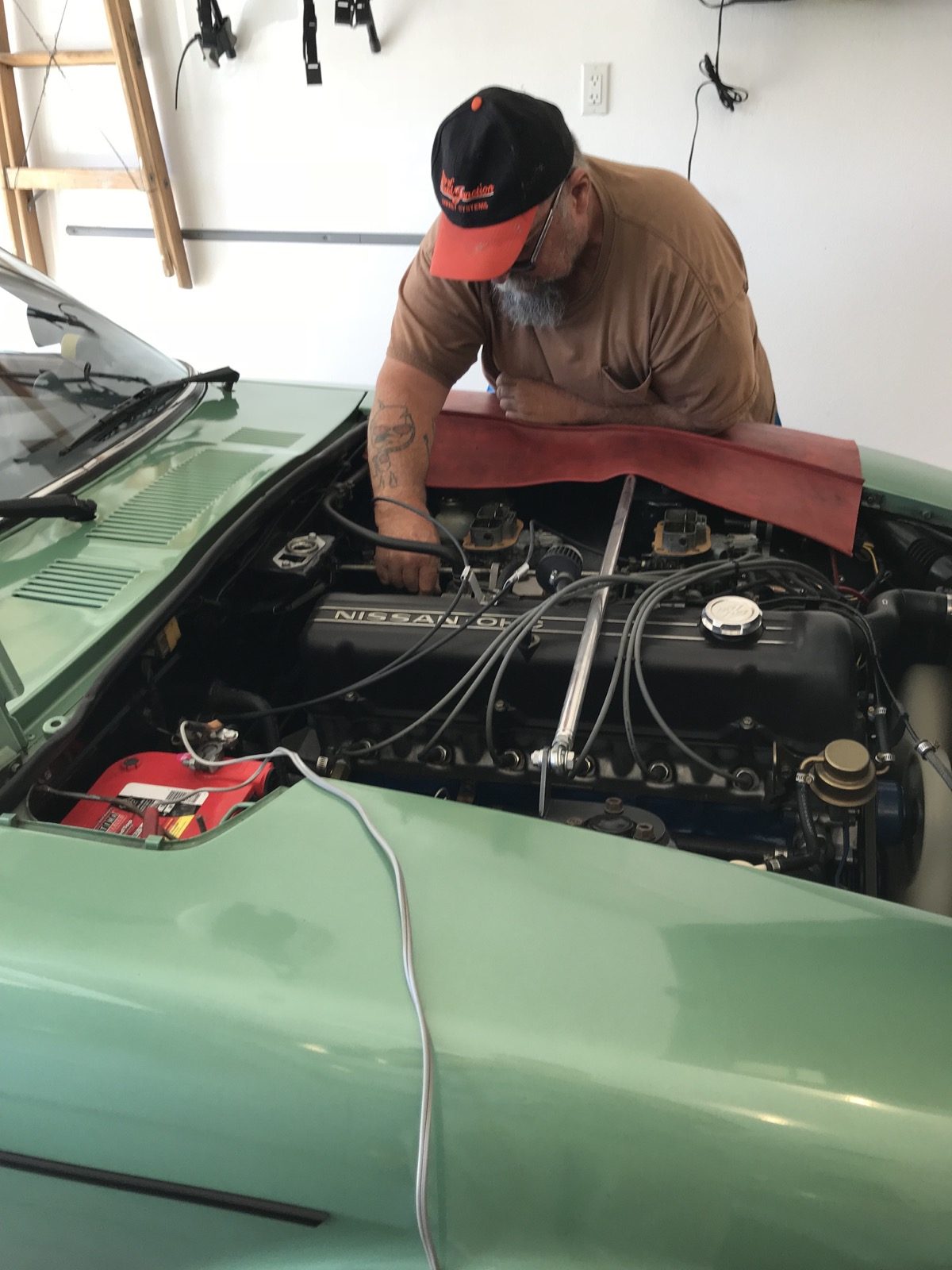 1973 Datsun 240Z – carb rejet/tune, new fuel line – webb family auto ...